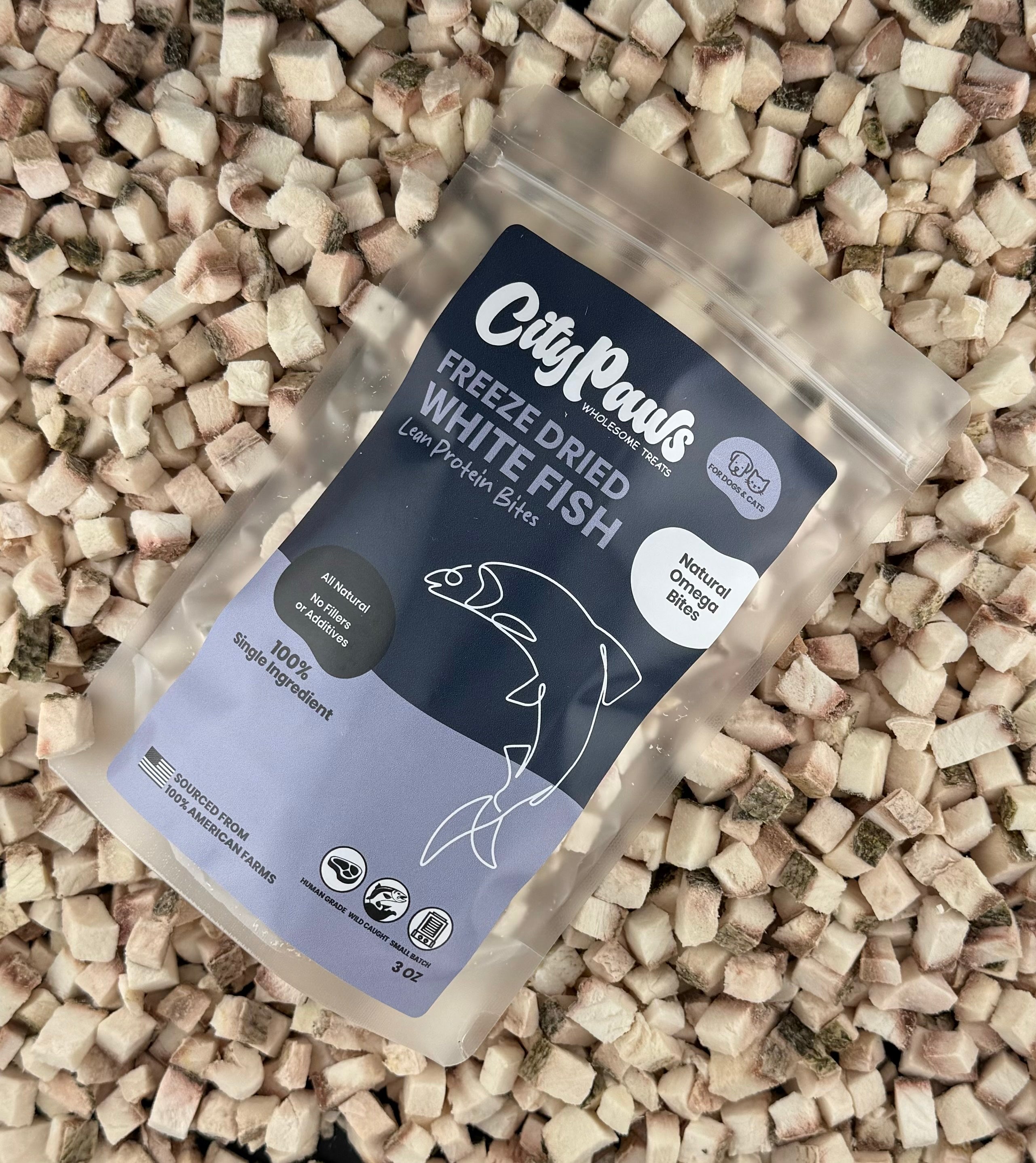 Freeze Dried White Fish – City Paws